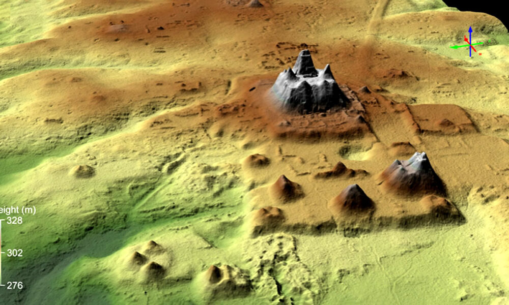 Una enorme ciudadela maya de 1700 kilómetros cuadrados es descubierta ...